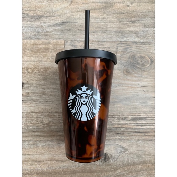 Starbucks | Kitchen | New Starbucks Rare 6 Oz Tortoise Shell Tumbler ...